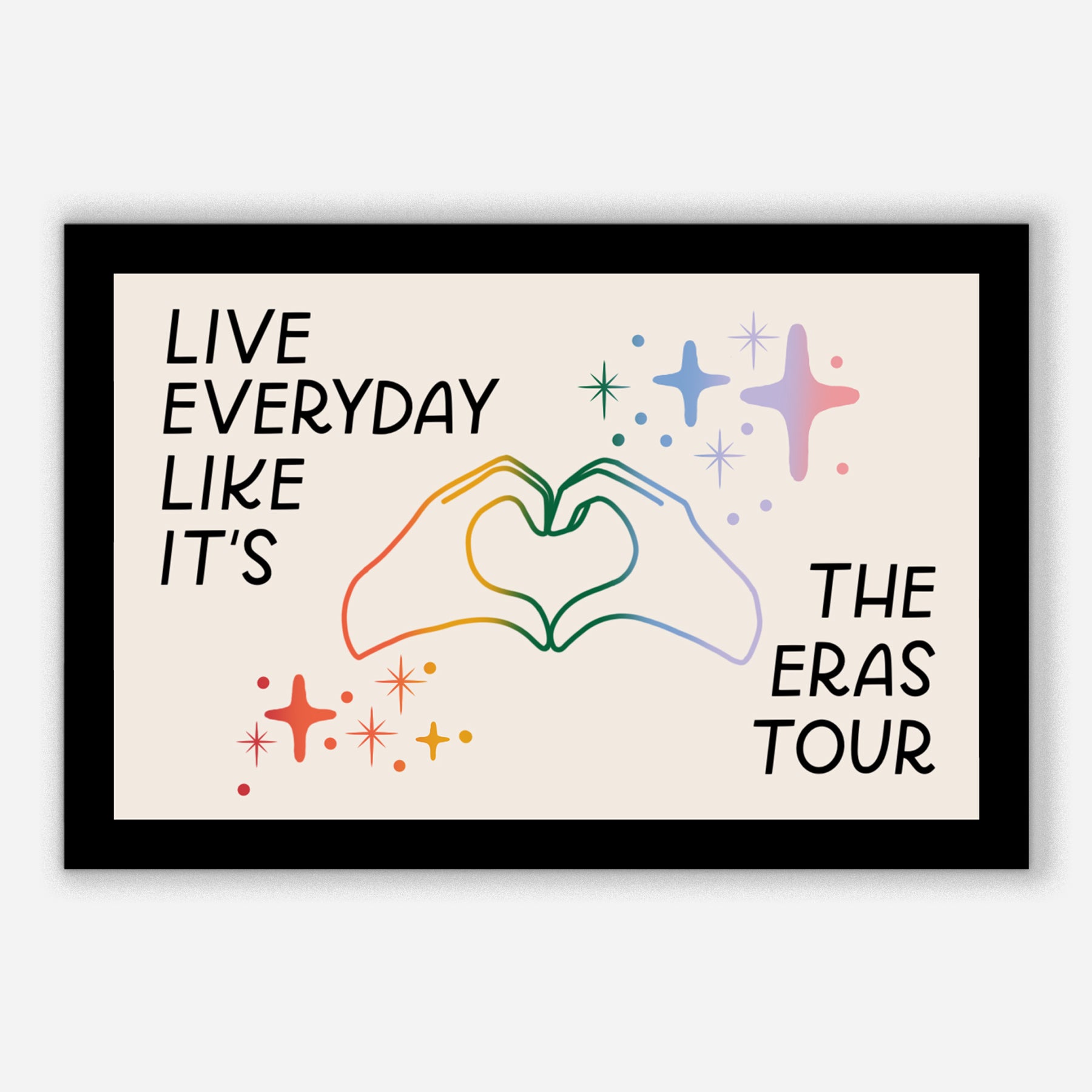 Eras Tour Sticker – Just Follow Your Art